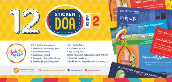 Produk Stiker Doa - Familia Kreativa