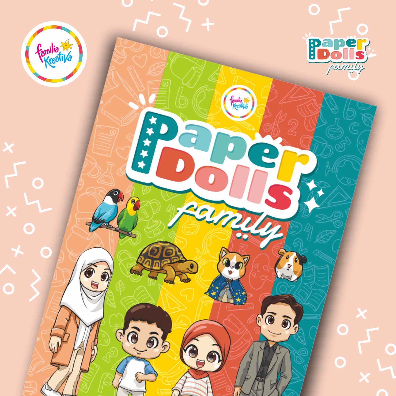 Pre Order Paper Dolls Seri Keluarga